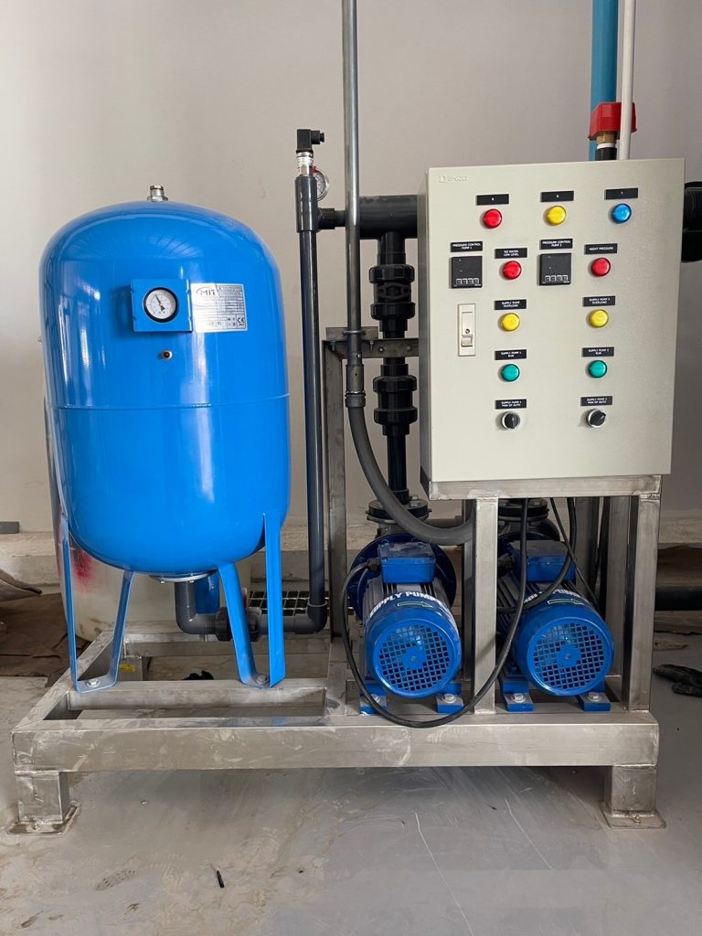 Booster Pump – เอ็น.ที.ออสโมซิส เอ็นจิเนียริ่ง